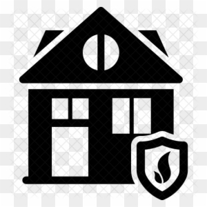 House Fire Protection Icon - Fire - Full Size PNG Clipart Images Download