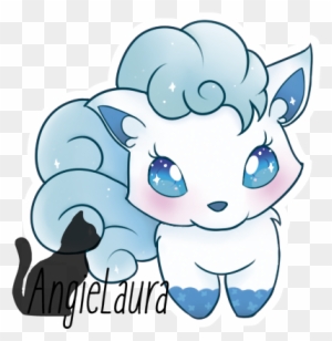 Alolan Vulpix Sticker By Angielaura - Vulpix - Free Transparent PNG ...