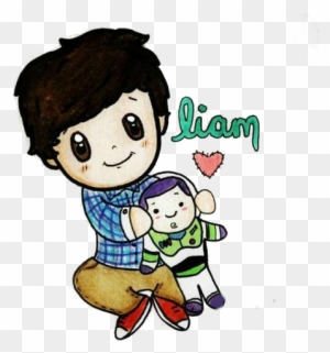 Liam♥ One Direction Cartoons, Wattpad, Fanart, Mini, - One Direction ...