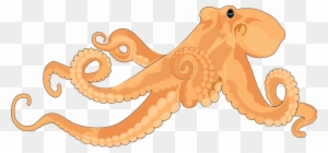 Octopus Clipart Realistic - Transparent Octopus Art - Free Transparent ...