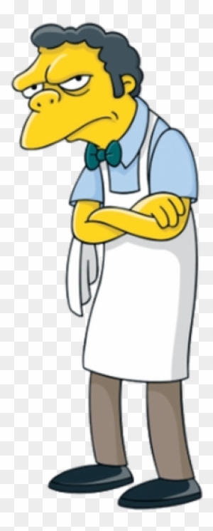 Moe Szyslak - Moe From The Simpsons - Free Transparent PNG Clipart ...