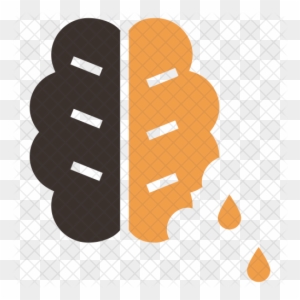 Zombie Brain Cartoon Png - Free Transparent PNG Clipart Images Download