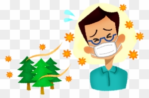 Man With Hay Fever - Hay Fever Clipart - Free Transparent PNG Clipart ...