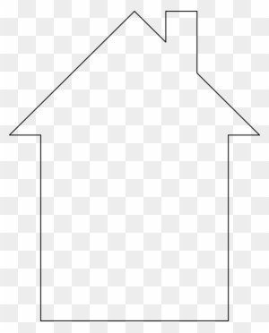 Illustration Of A House Outline - Paper - Free Transparent PNG Clipart ...