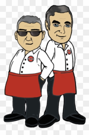 Sam And Louie Characters - Sam & Louie's Ny Pizza - Free Transparent ...