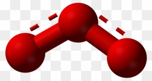 Ozone, A Big Component Of The Smell Of Rain - Ozone Molecule - Free ...