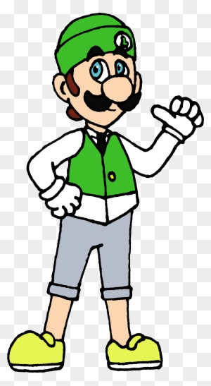 Hipster Luigi Commission - Hipster - Free Transparent PNG Clipart ...