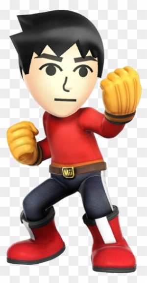 Fighter - - Mii Super Smash Bros Wii U - Free Transparent PNG Clipart ...