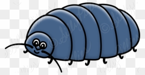 Bugs Clipart Isopod - Roly Poly Clipart - Free Transparent PNG Clipart ...