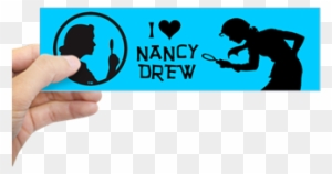 Nancy Drew Bumper Sticker - Bumper Sticker - Free Transparent PNG ...