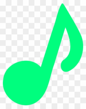 Light Green Music Notes - Free Transparent PNG Clipart Images Download