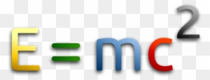 E Equals Mc Square - Free Transparent PNG Clipart Images Download