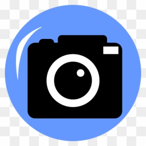 Black Camera Clip Art At Clker - Camara Fotografica Vector Png - Free ...