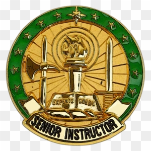 Army Senior Instructor Badge - Free Transparent PNG Clipart Images Download