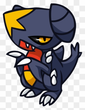 Chibi Garchomp By Iphysik On Deviantart - Video Game - Free Transparent ...