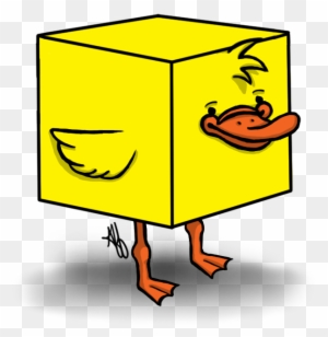 Square Duck By Afflejack - Square Duck - Free Transparent PNG Clipart ...