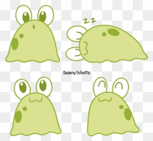 Kawaii Slug By Daieny - Drawing - Free Transparent PNG Clipart Images ...