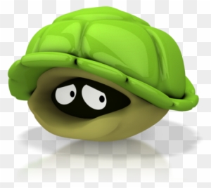 Cartoon Turtle Head In Shell - Free Transparent PNG Clipart Images Download