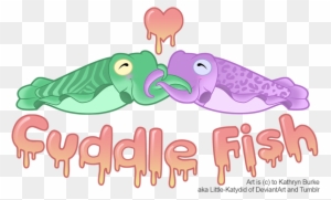 Cuddle Clipart Fish - Drawing - Free Transparent PNG Clipart Images ...