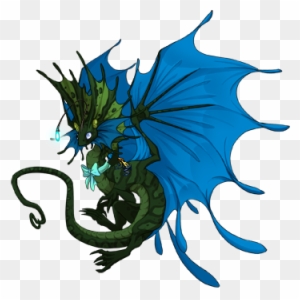 55969 350 - Flight Rising Fae Dragon - Free Transparent PNG Clipart ...