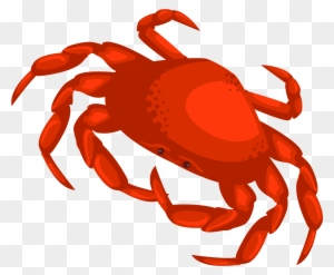 Vector Hand-drawn Cartoon Crab - Vector Crab Png - Free Transparent PNG ...