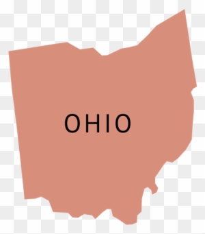 Ohio Map Outline Png Shape State Stencil Clip Art Scroll - Vote 2018 ...