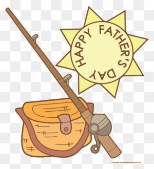 Fishing Clipart Fathers Day - Clip Art Father's Day - Free Transparent ...