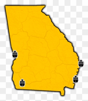 Georgia State Port Shipping Services - Map - Free Transparent PNG ...