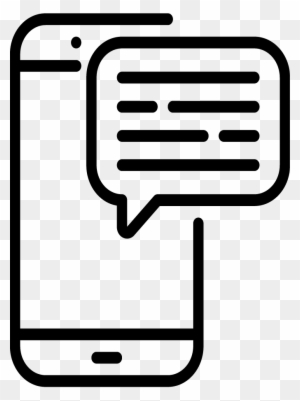 Sms Comments - Sms Icon - Free Transparent PNG Clipart Images Download