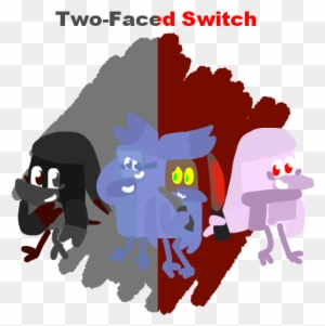 Two Faced By Thatoneswitch - Face - Free Transparent PNG Clipart Images ...