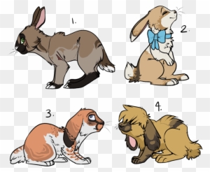 Rabbit Adoptables Set 1 - Rabbit Adoptables Deviantart - Free ...