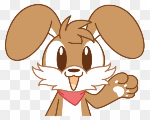 Anthro Rabbit By Daieny - Drawing - Free Transparent PNG Clipart Images ...