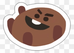 Bt21shooky Sticker - Bt21 Shooky - Free Transparent PNG Clipart Images ...