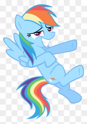 Rainbow Dash Vector - Mlp Render Rainbow Dash - Free Transparent PNG ...