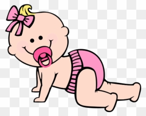Bebé Niña Gateando - Bebe Gateando Animado - Free Transparent PNG ...