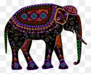 Cartoon Elephant With Glasses - Free Transparent PNG Clipart Images ...