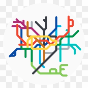 London Mini Metro Map - Metro Graphic Design - Free Transparent PNG ...