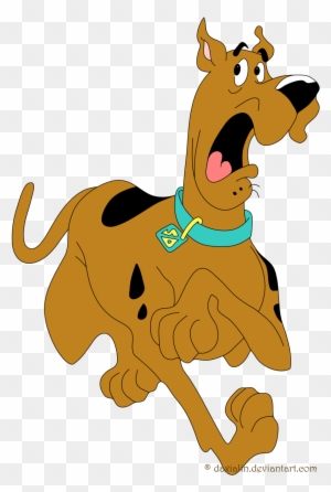Scooby Doo Gets Scared - Scooby Doo Running Scared - Free Transparent ...