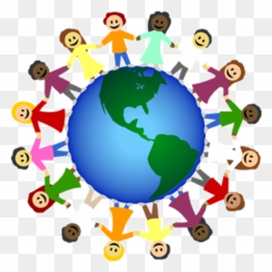 Globe With Children Designed For Www - Globe And Children - Free ...