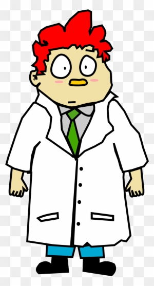 Cartoon Scientist Guy - Cartoon Scientist Transparent - Free ...