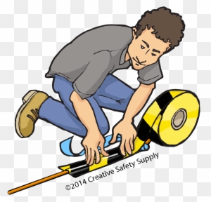 Floor Marking - Floor Marking Tape - Free Transparent PNG Clipart ...