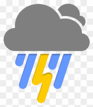 Stormy, Weather Icon - Icon - Free Transparent PNG Clipart Images Download