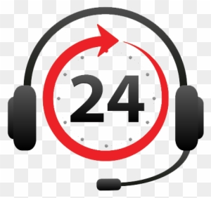24/7/365 Monitoring - Round The Clock Service - Free Transparent PNG ...