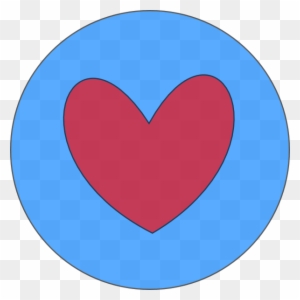 Heart In A Circle - Free Transparent PNG Clipart Images Download