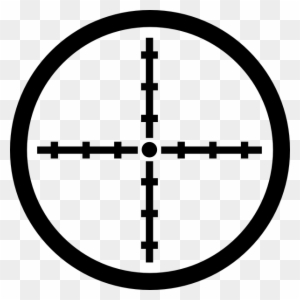 Crosshairs Clipart - Crosshair Sticker Png - Free Transparent PNG ...