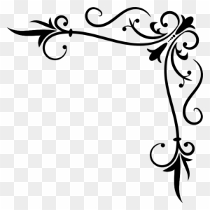 Corner Flourish Clipart, Transparent PNG Clipart Images Free Download ...