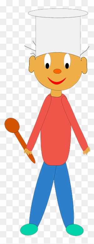 Kids Cook Summer Camps - Chef Cartoon - Free Transparent PNG Clipart ...
