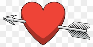 How To Move On From The Valentine's Day Break-up - Heart Arrow Png ...