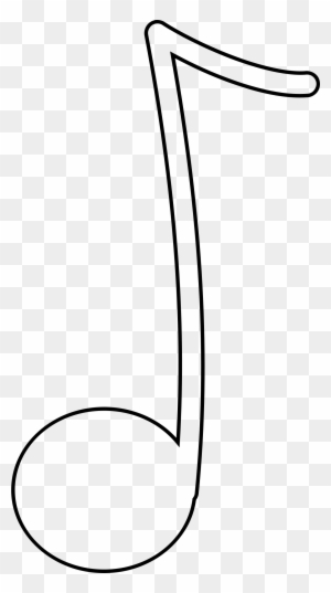 Music Notes Clipart Quavers - Music Note Clipart Black And White - Free ...