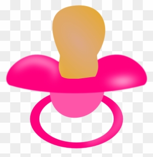 "pink Pacifier" Stickers By Designzz Redbubble - Pink Pacifier Cartoon ...